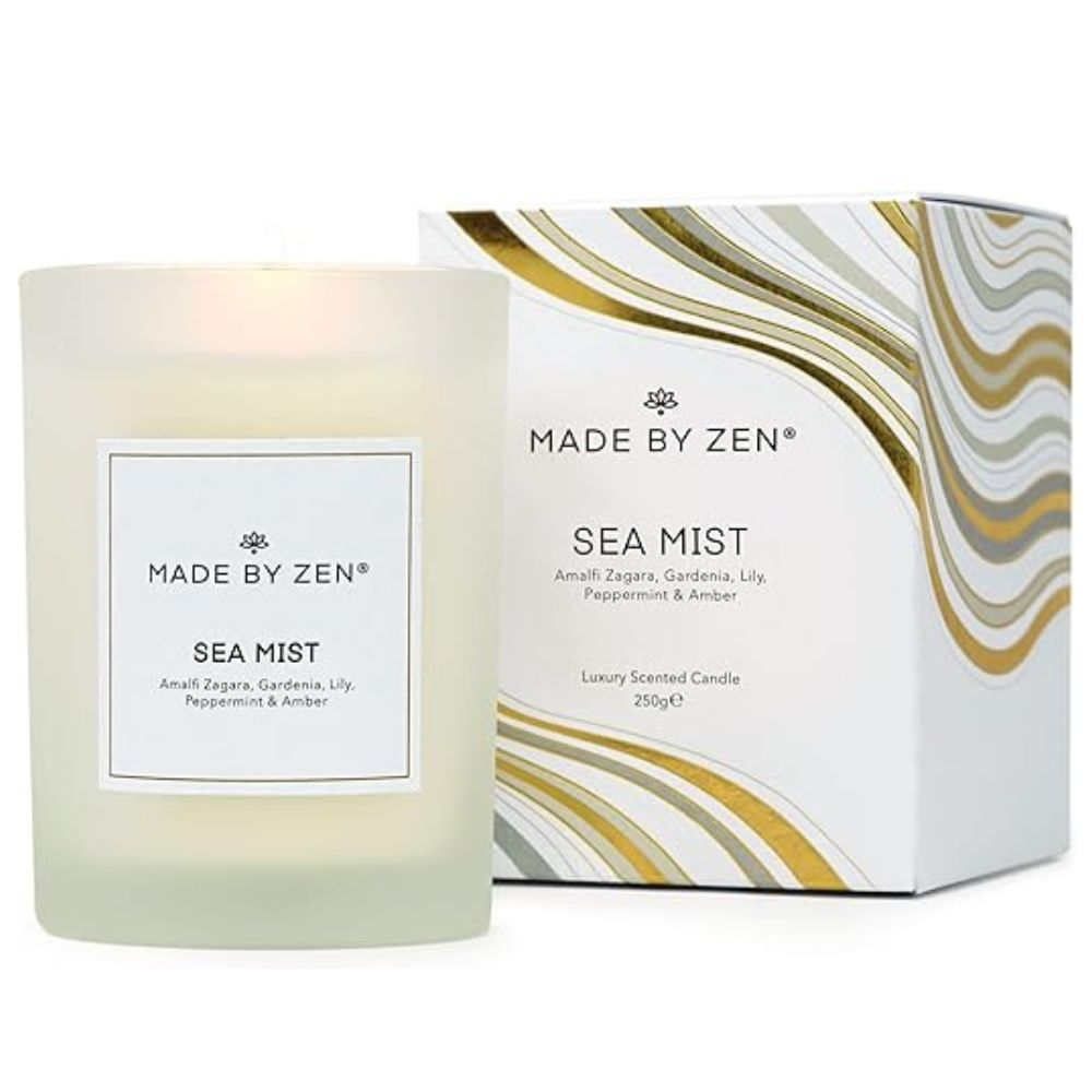Made By Zen Sea Mist Candle 250g — Newbank Garden Centre