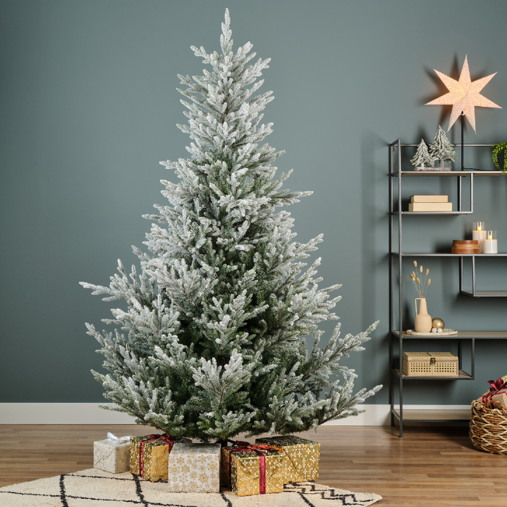 Kaemingk Snowy Norway 7ft Artificial Christmas Tree — Newbank Garden Centre